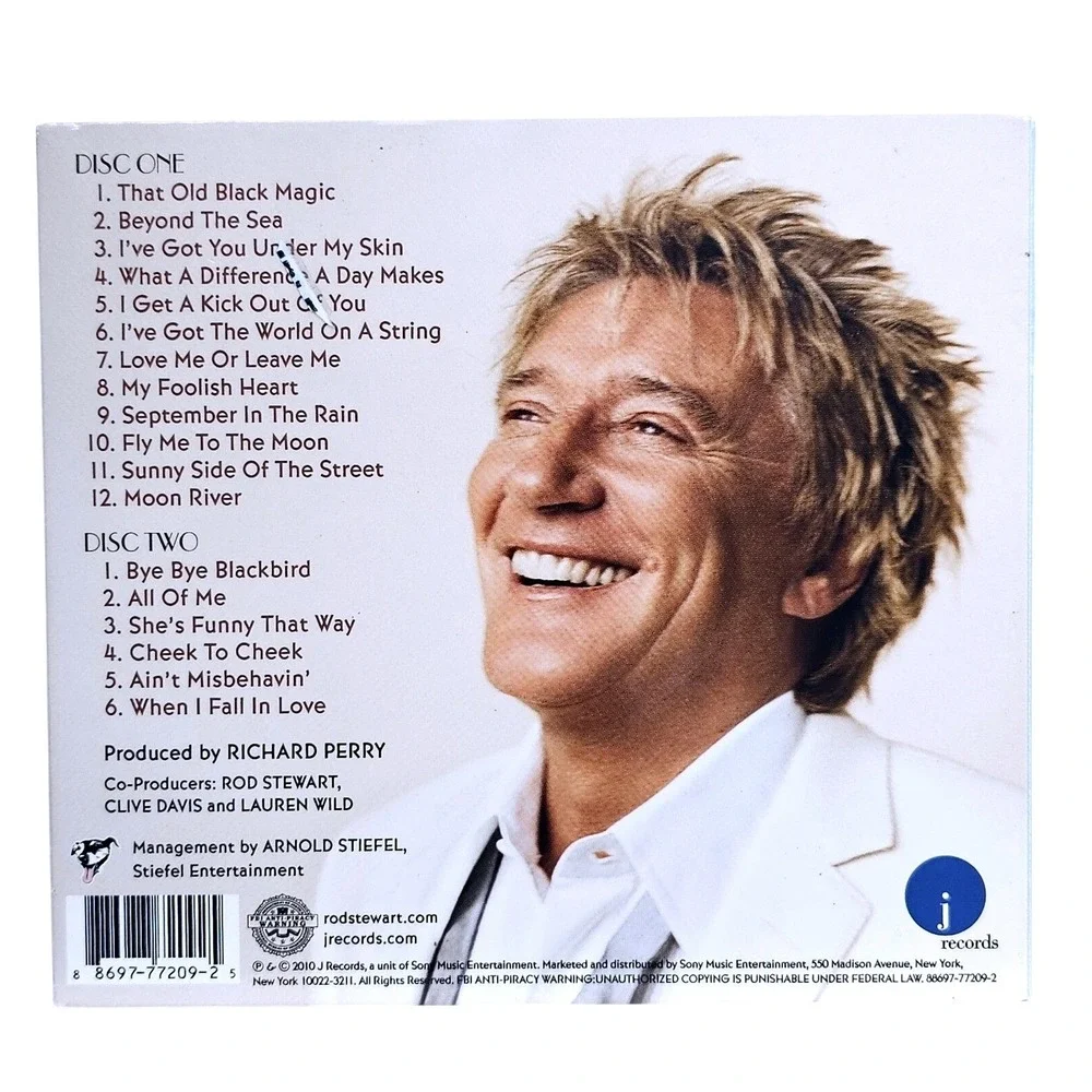 Rod Stewart | Media | Rod Stewart Great American Songbook Vol V Fly Me ...